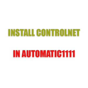 How to Install ControlNet for Automatic1111 Webui – Creative Technology ...